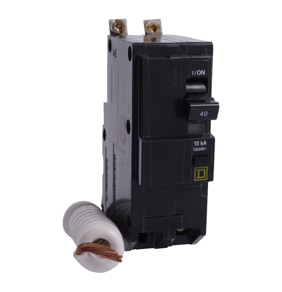 QOB240EPD - Square D 40 Amp 2 Pole 30 mA Ground Fault (GFCI) Breaker