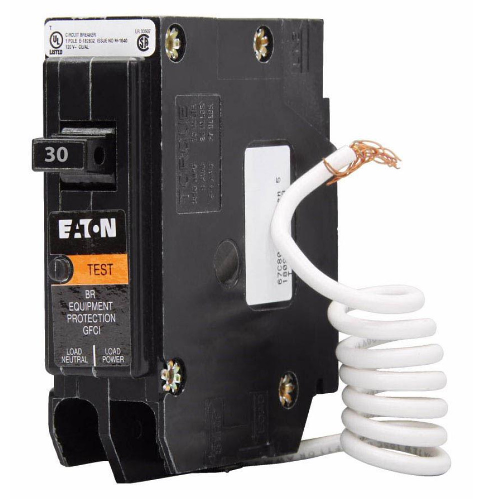 BRN130EP - Eaton Cutler-Hammer 30 Amp 1 Pole 120 Volt Plug-In Molded ...